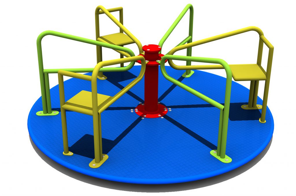 2.4m Inclusive Ability Whirl Roundabout | Play Equipment