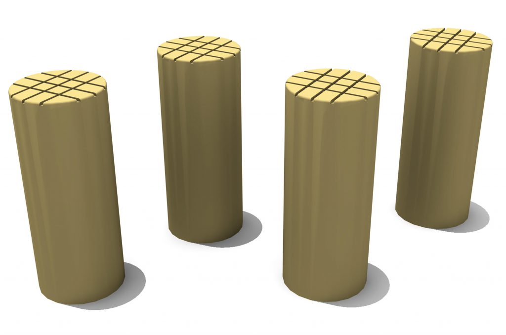 150mm Stepping Logs | Adventure Trails & Play Equipment