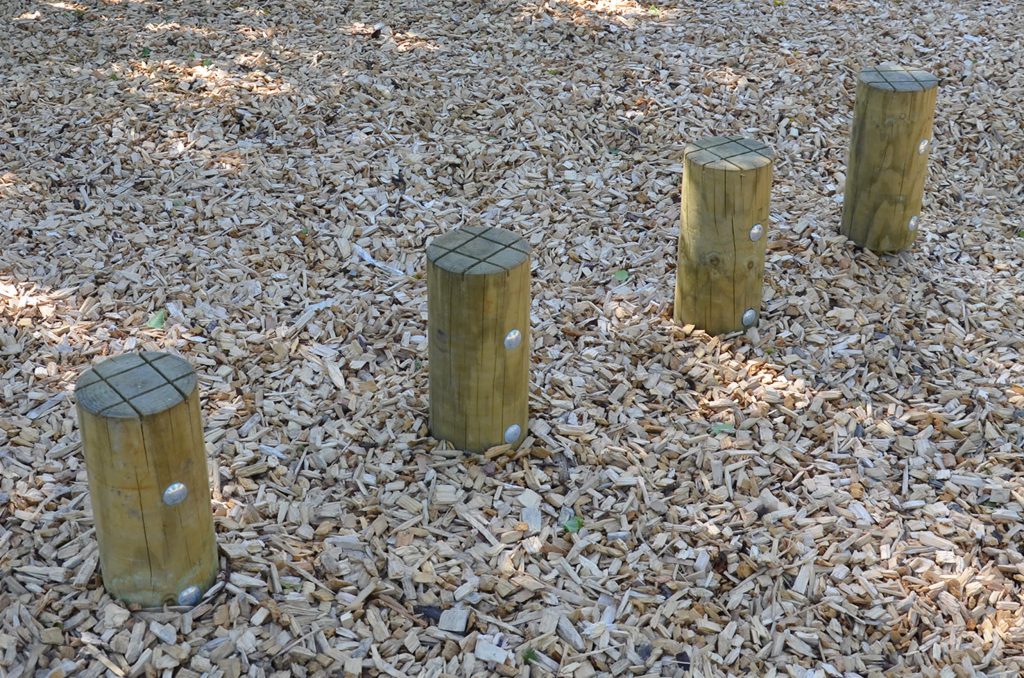 150mm Stepping Logs | Adventure Trails & Play Equipment