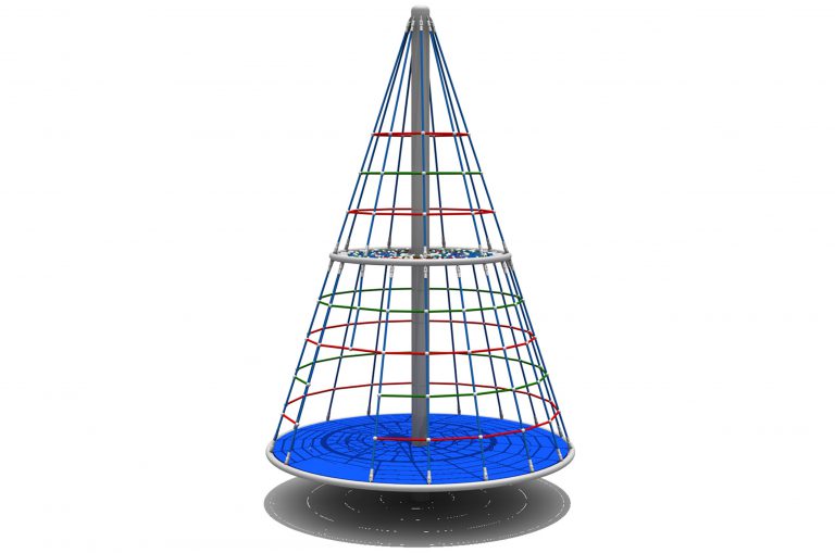 3.90M Cone Climber Treadsafe | Playground Designers