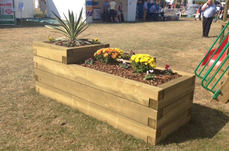 3 Tier Sleeper Planter - Ray Parry Playgrounds