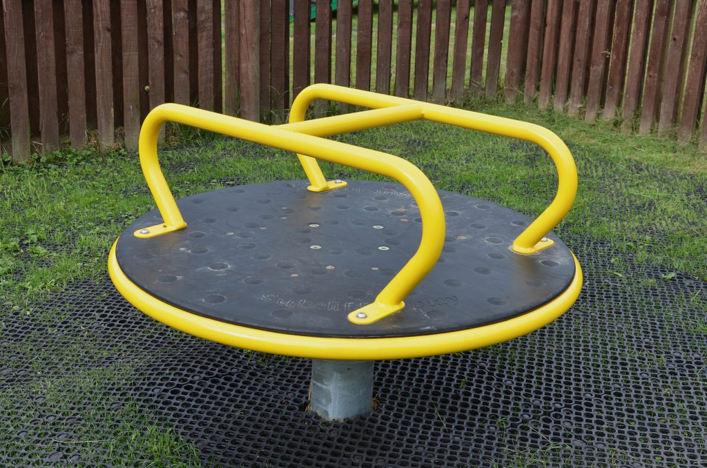 Back-To-Back Roundabout | Playground Equipment