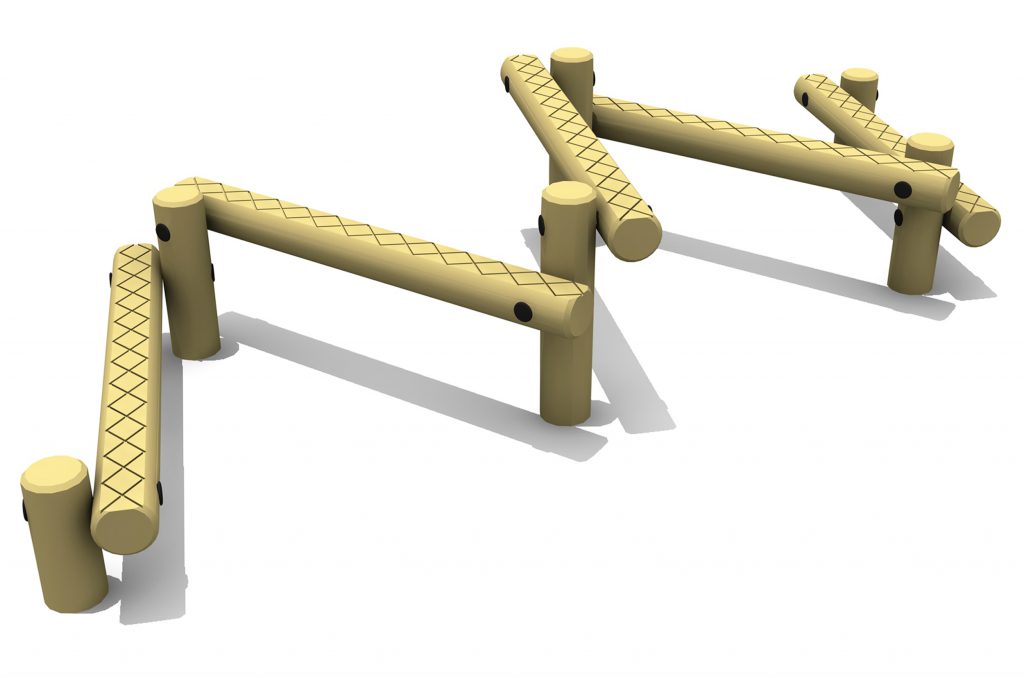 Balance Slalom | Outdoor Play Equipment In The Midlands