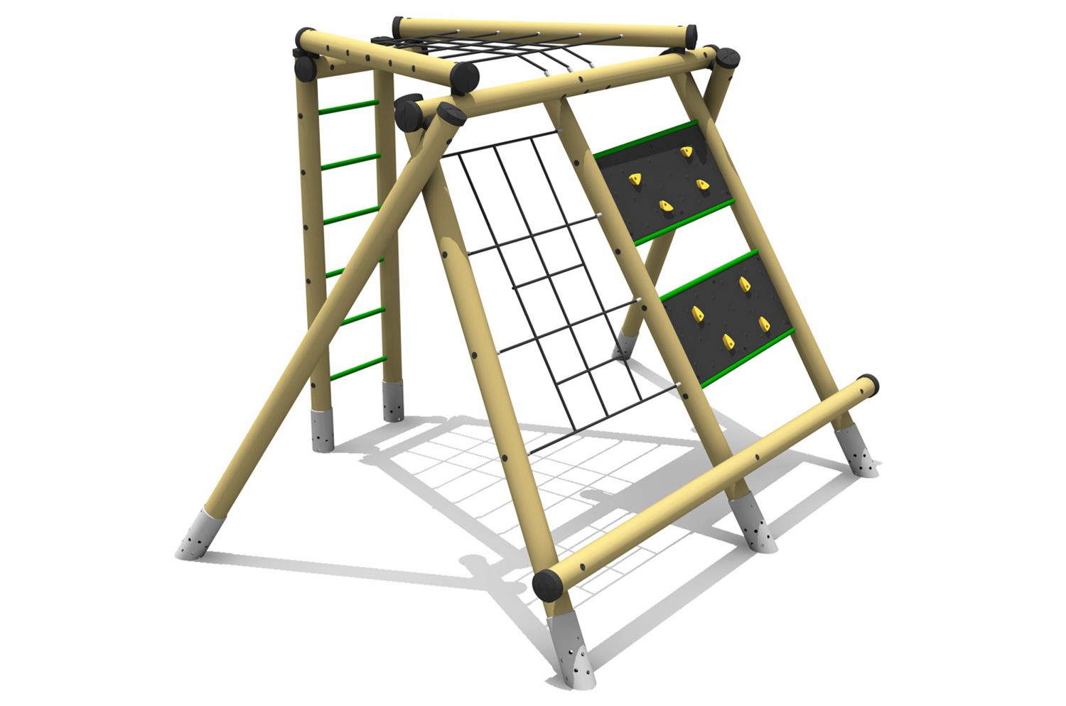 Timber Multiplay Climbers | Multiplay Climbing Playground Equipment
