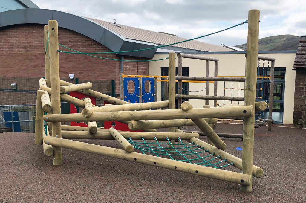 Clamber Stack 4 | Wooden Playground Equipment