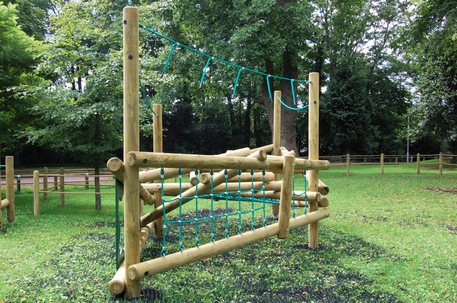 Clamber Stack 4 | Wooden Playground Equipment