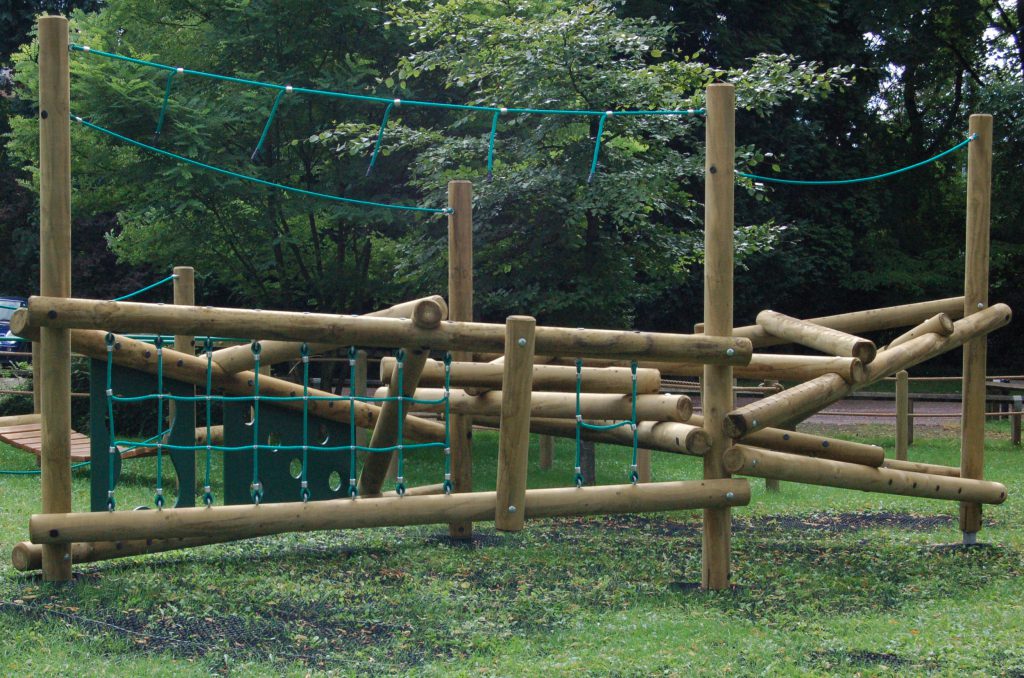 Clamber Stack 4 | Wooden Playground Equipment