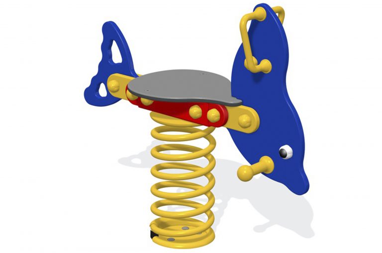 Dolphin Spring Rider | Kids Play Area & Playground Designers