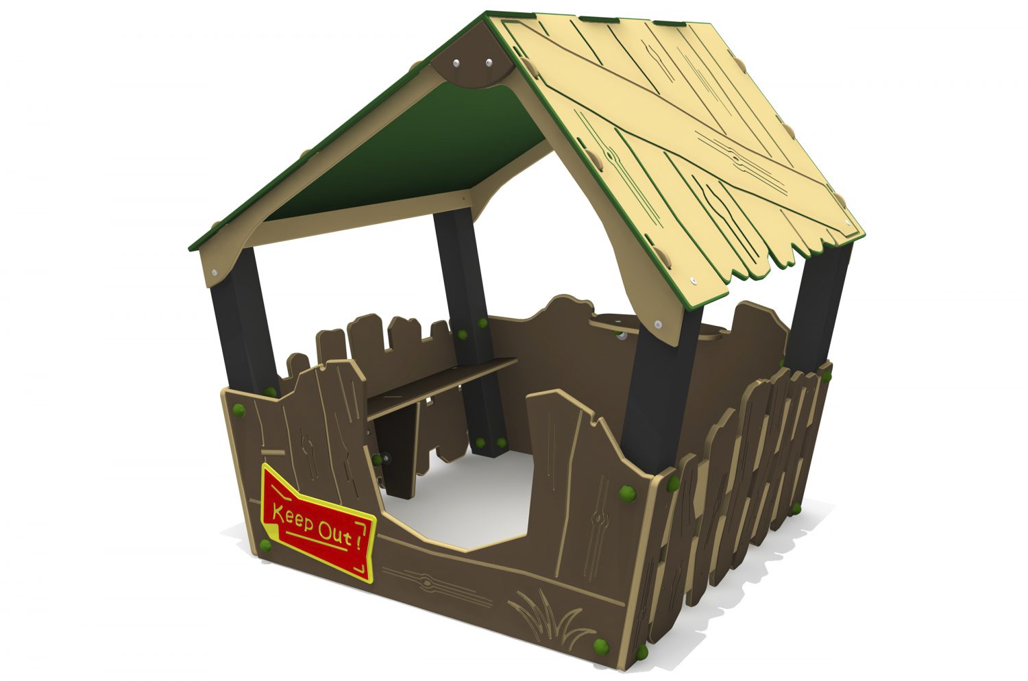 Driftwood Den - Early Years Outdoor Playground Equipment