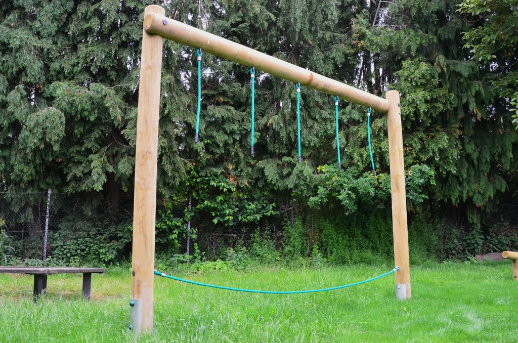Drop Rope Traverse | Kids Playground Design In Shropshire
