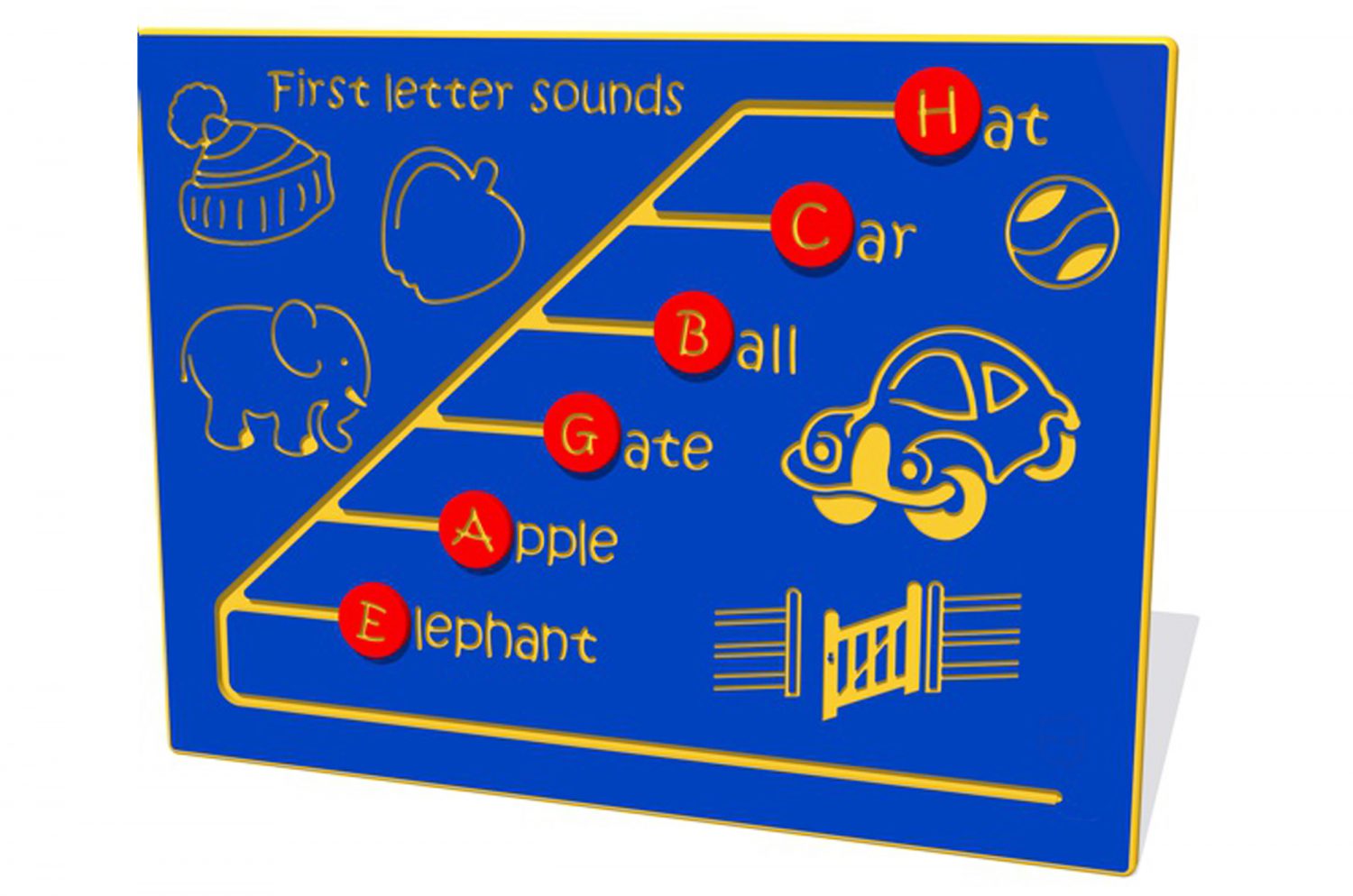 First Letter Sounds (Moving Parts) | Playground Equipment