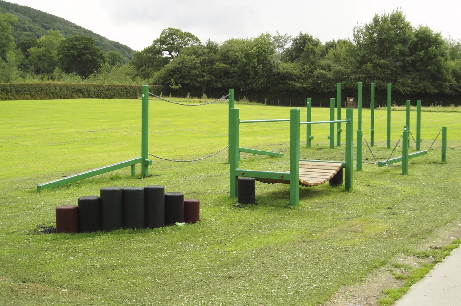 Grass Mat Safer Surfacing | Safe Playground Flooring