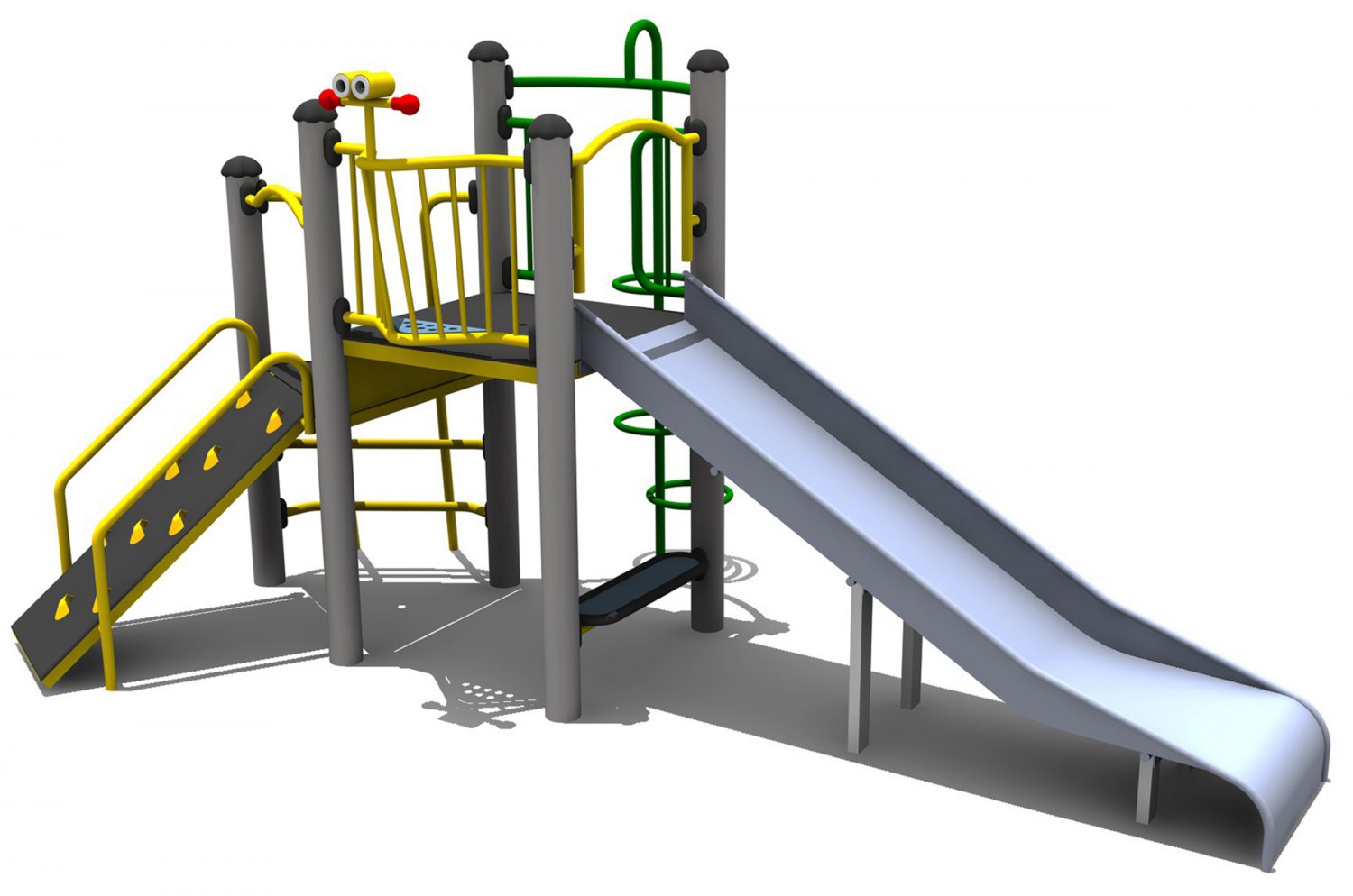 Hide & Slide - Steel Multiplay Climbers | Playframes