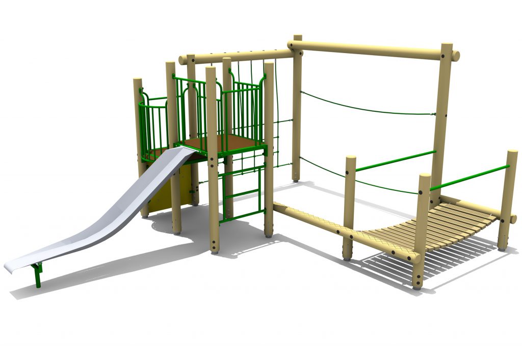 Timber Multiplay Climbers | Multiplay Climbing Playground Equipment