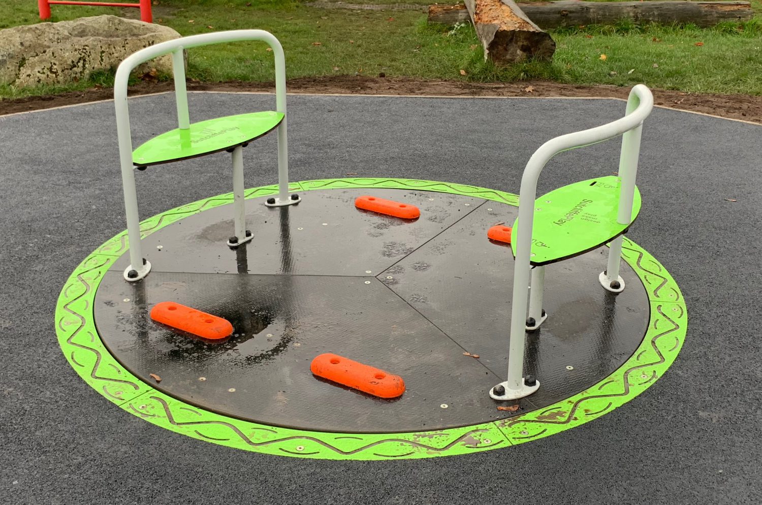 Inclusive Seated Roundabout | Inclusive Playground Equipment