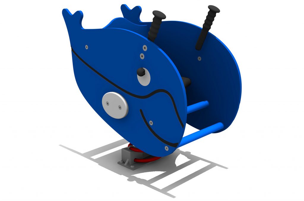 Wilbur Whale Spring Rider | Inclusive Playground Equipment