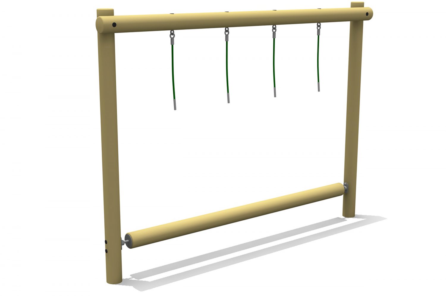 Log Roll with Drop Rope Traverse - Ray Parry Playgrounds