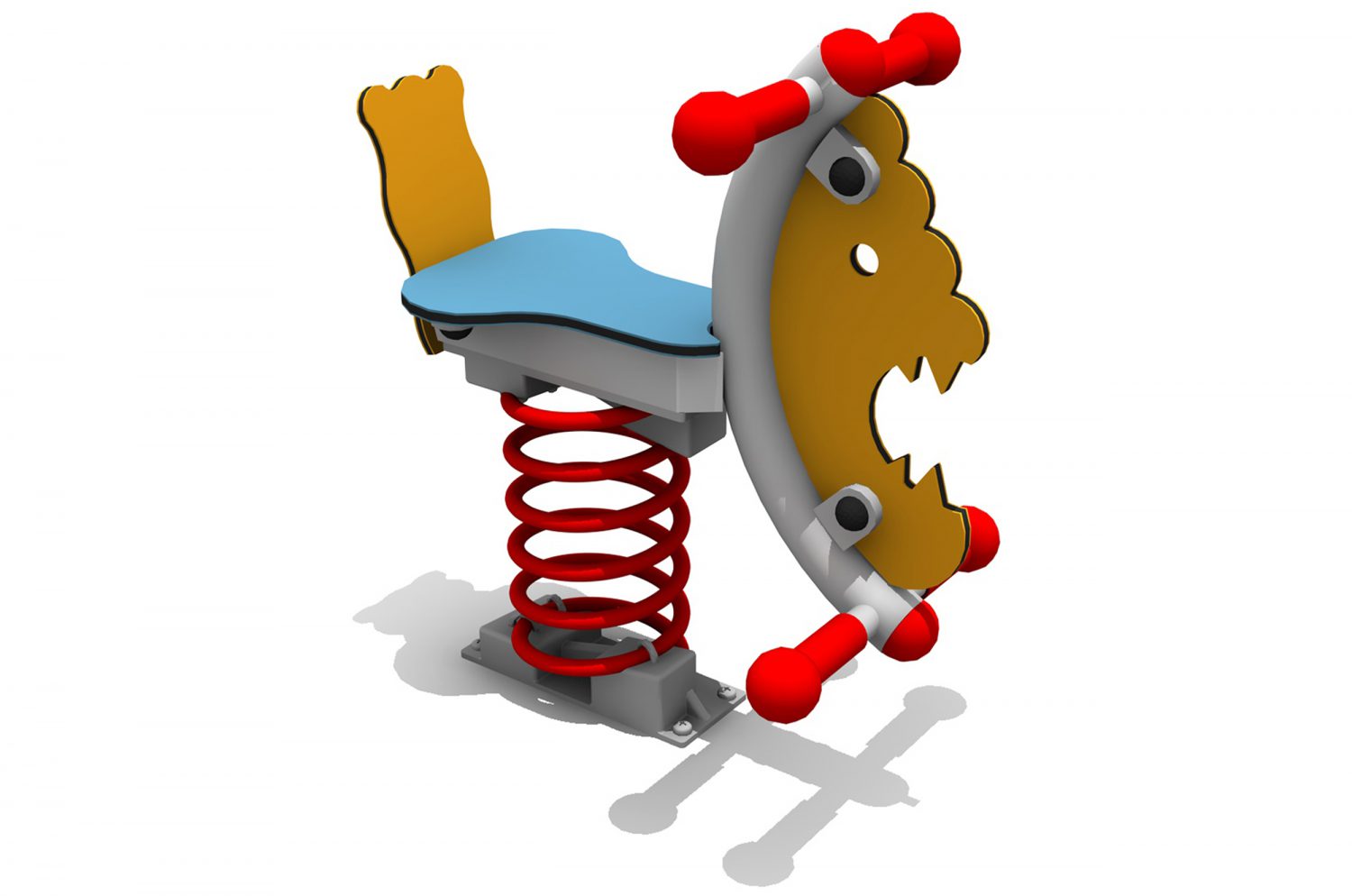 Two-Way Spring Rider | Kids Play Area & Playground Design