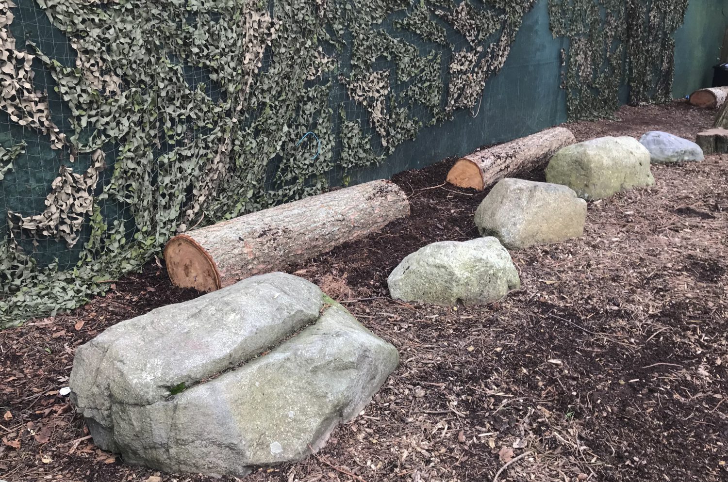 Natural Tree Trunks - Ray Parry Playgrounds