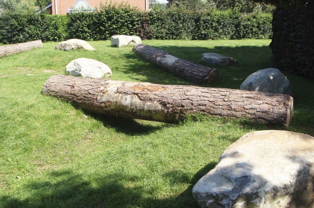 Natural Tree Trunks - Ray Parry Playgrounds