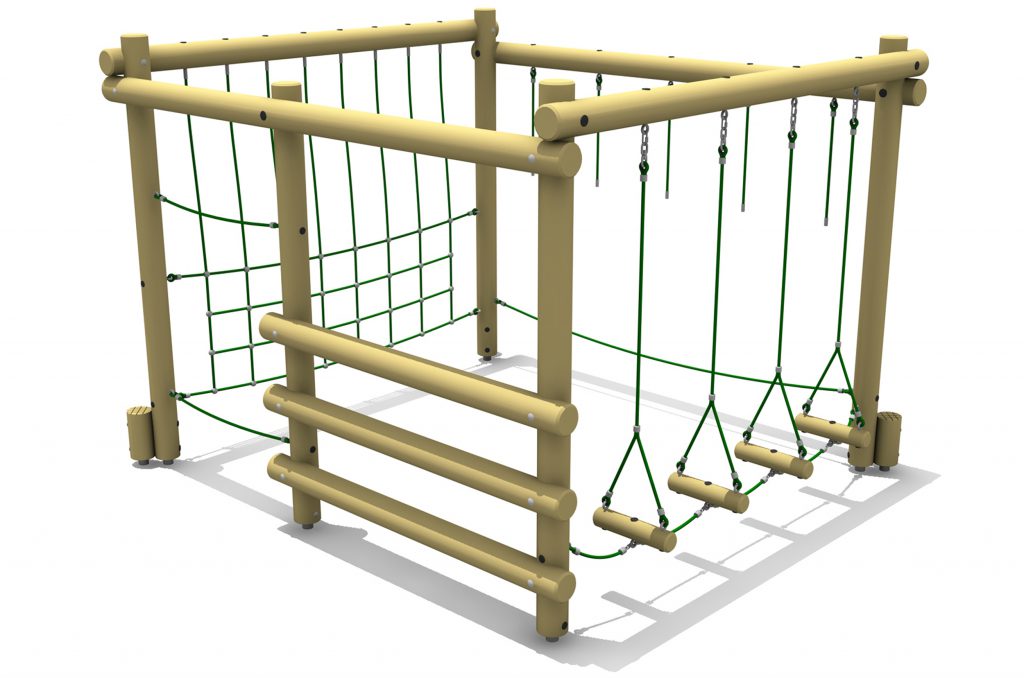 Play Frames | Children's Wooden Play Frames - Climbing Frame Designs