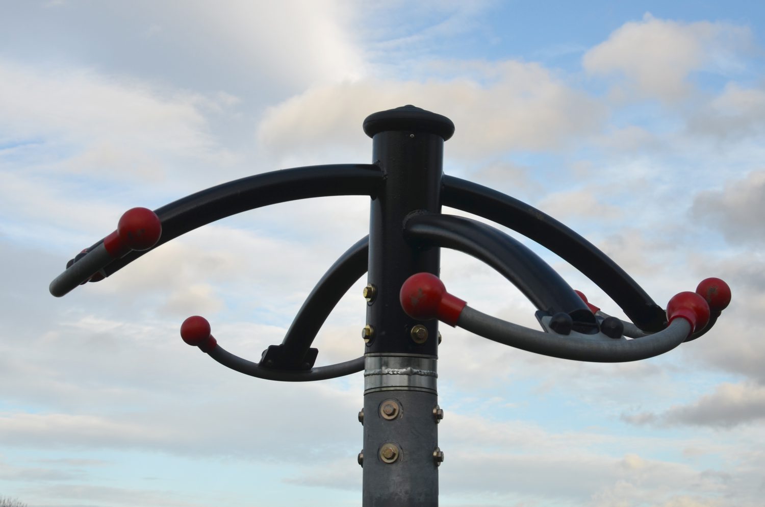Quad Flyer Overhead Spinner | Roundabouts - Play Equipment