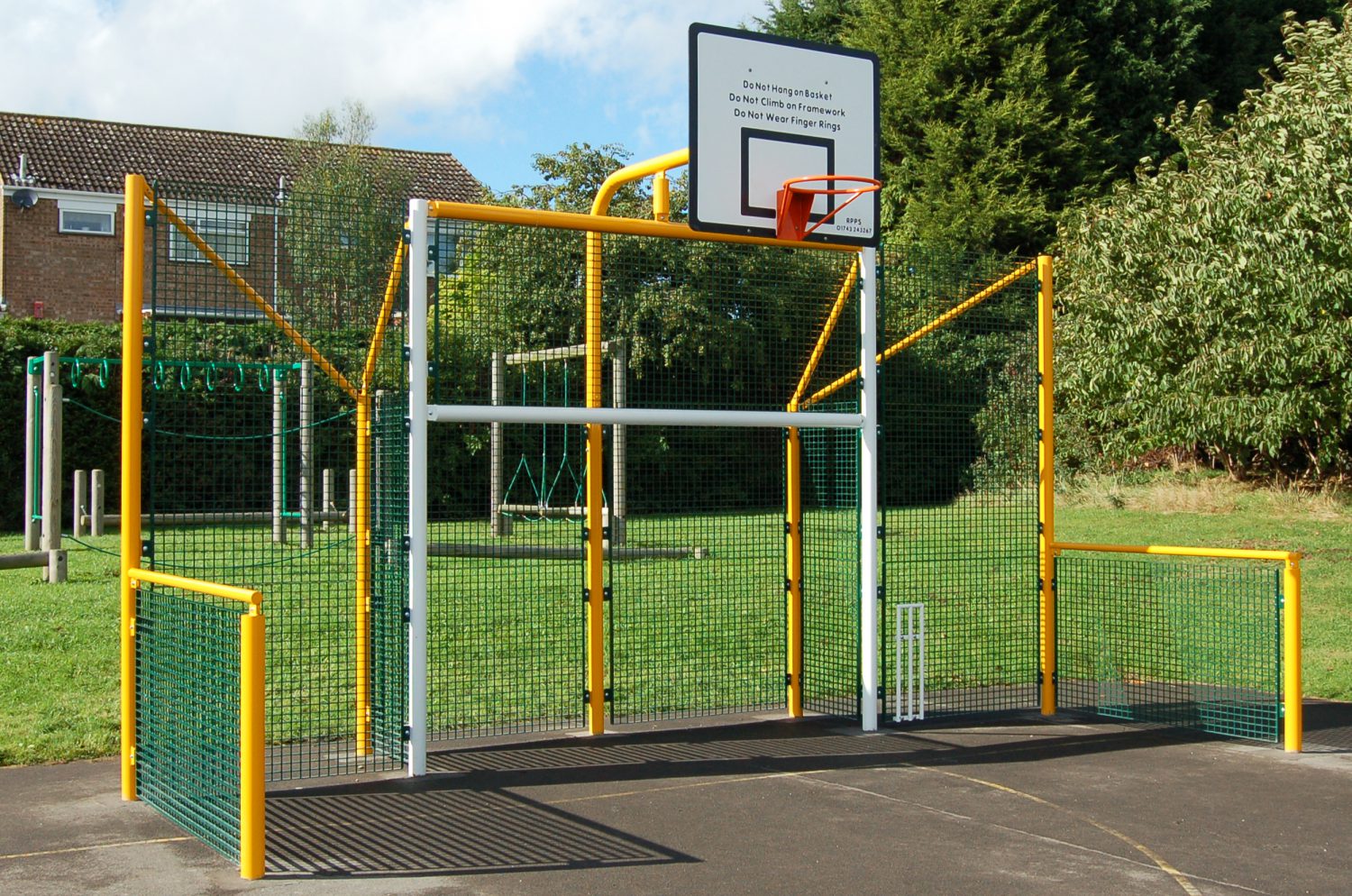Riverside Sports Wall | Outdoor Playground Equipment Midlands