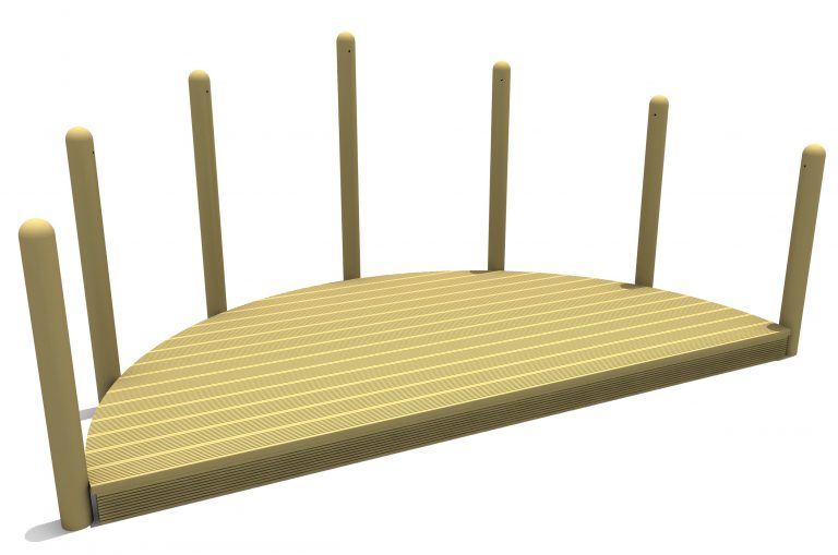 Semi Circle Stage | Playground Equipment Telford & Shropshire