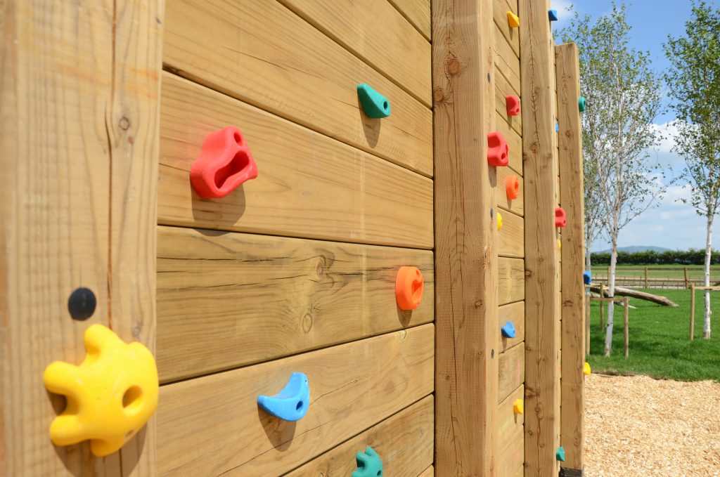 Sleeper Climb Wall - Ray Parry Playgrounds