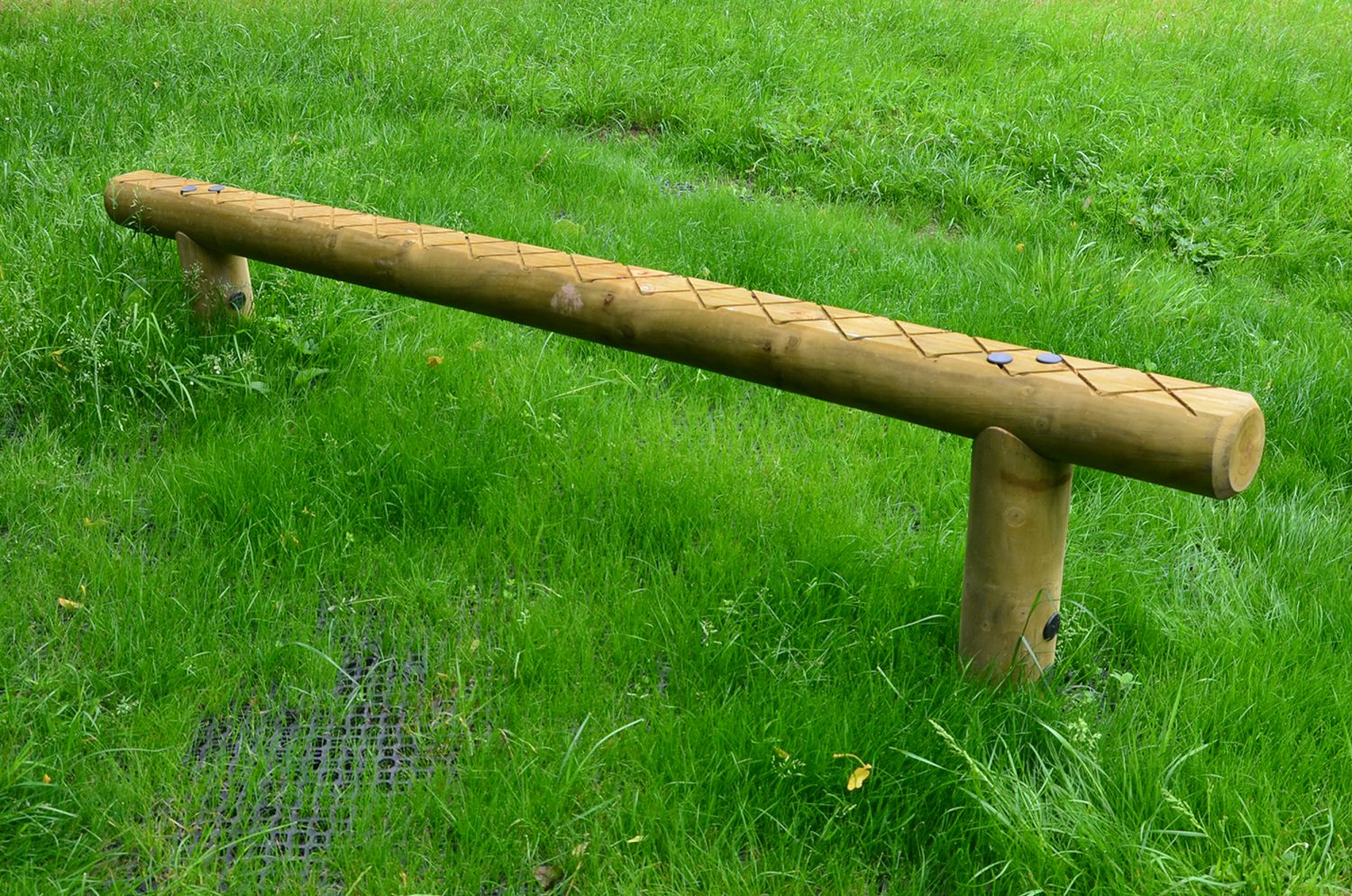 Sloping Balance Walk | Kids Playground Design In Shropshire