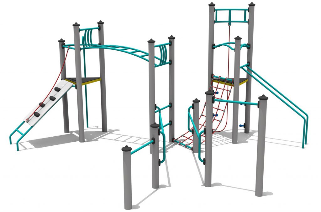 Spider Climber - Steel Multiplay Climber | Playground Designers