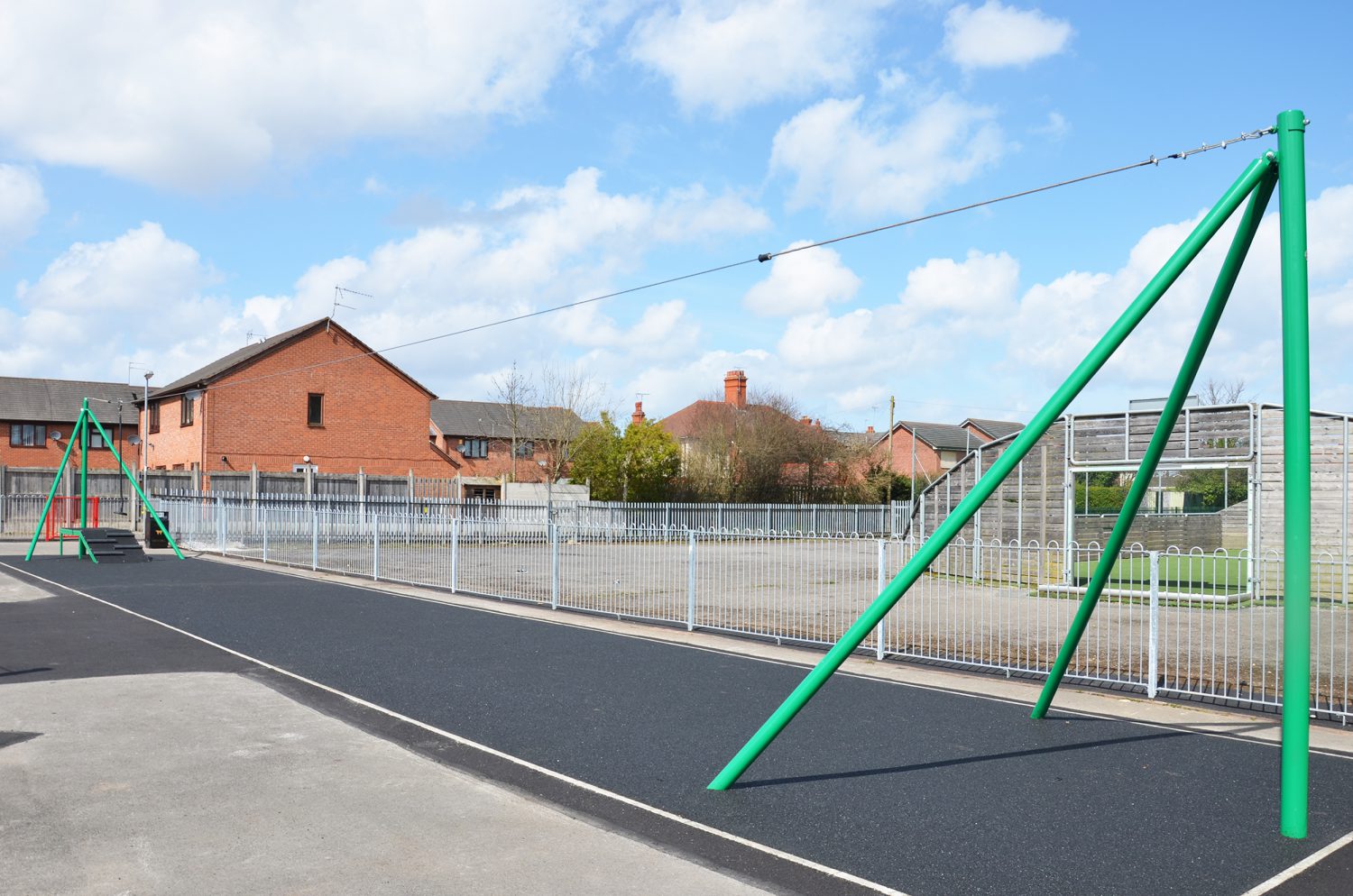 Steel Aerial Runway - Ray Parry Playgrounds