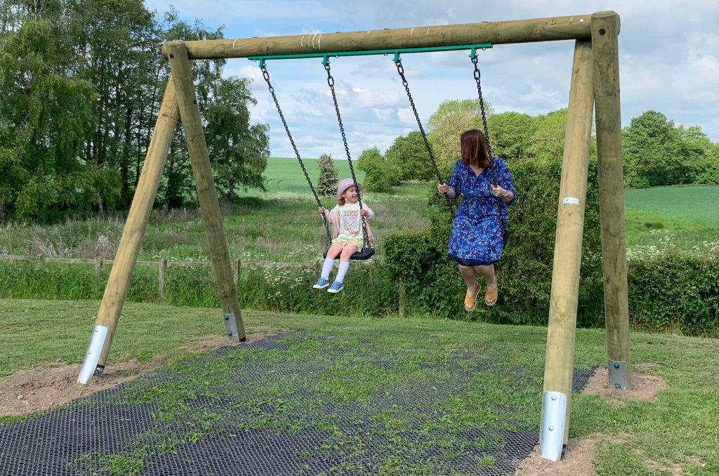 Timber Flat Swing - Swings | Kids Playground Designers
