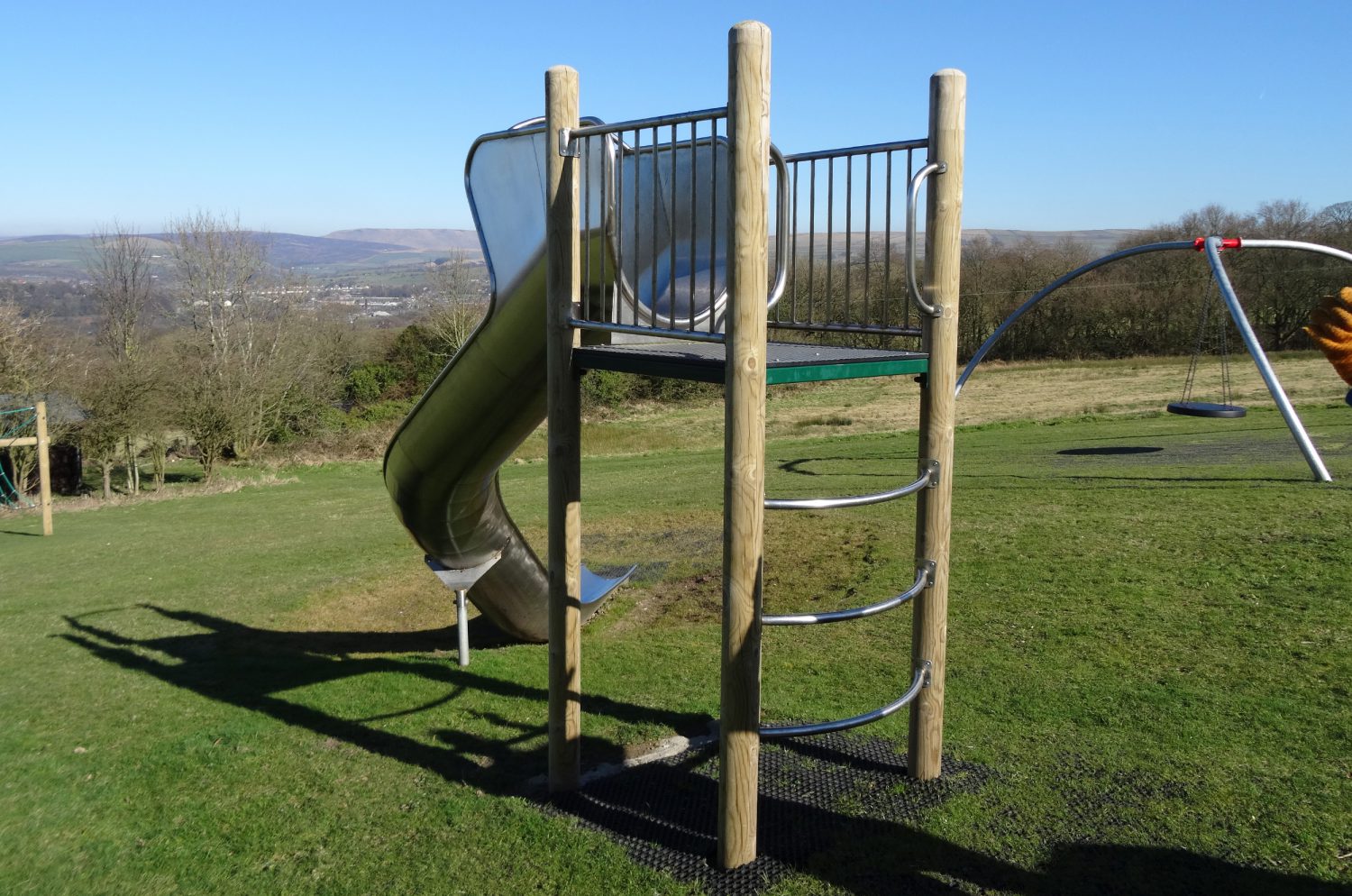 Tower Embankment Slide - Ray Parry Playgrounds