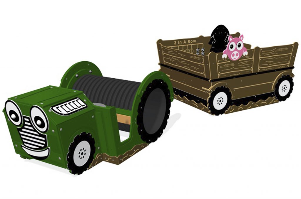 Terry The Tractor & Activity Trailer | Early Years Play Equipment