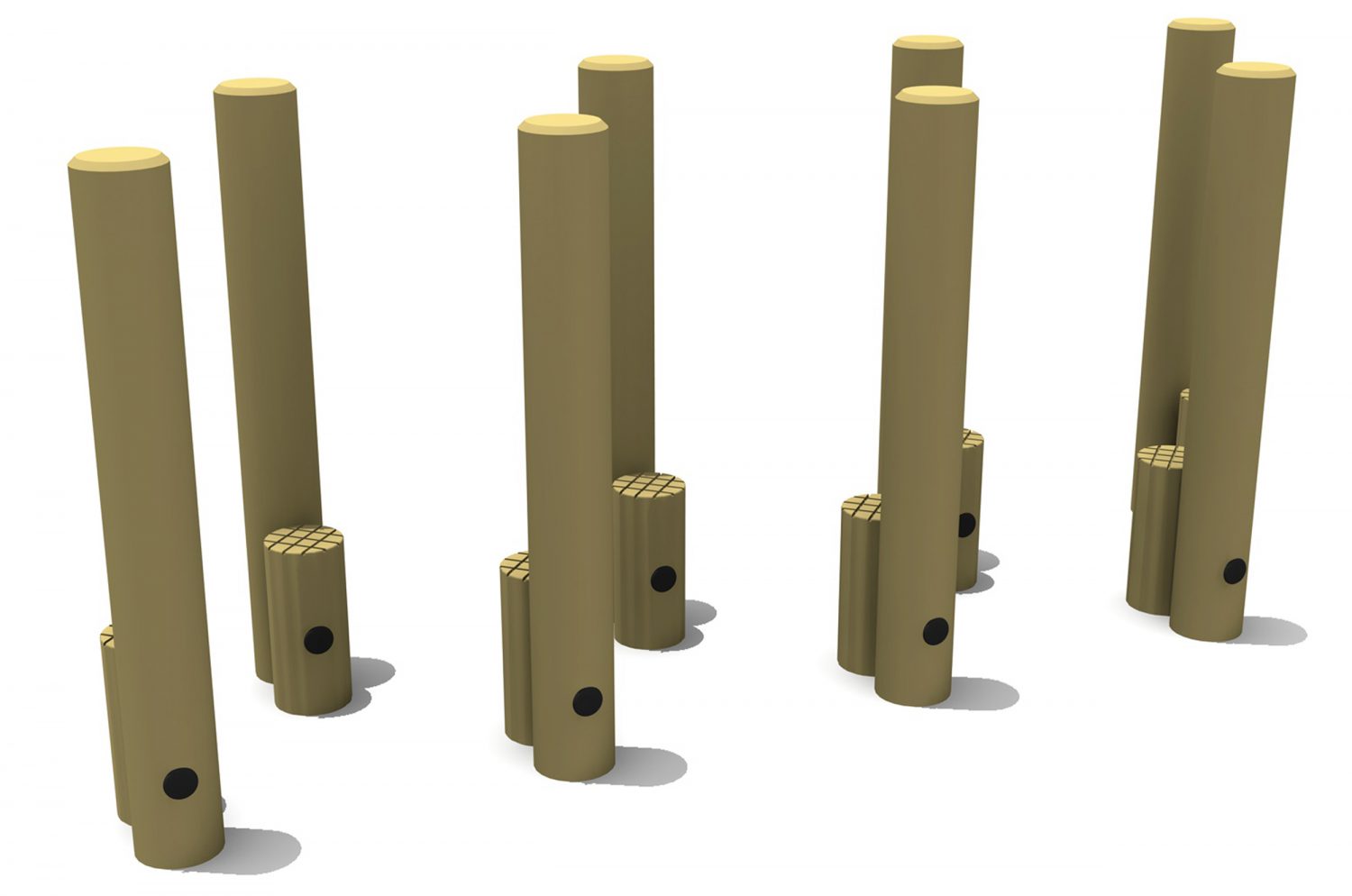 Walk & Stretch Posts | Outdoor Playground Designers