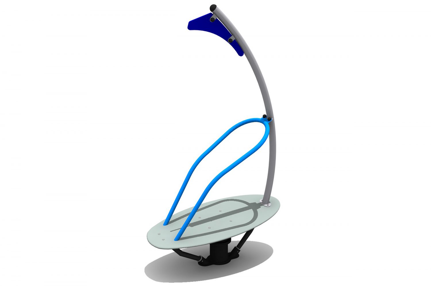 Quad Flyer Overhead Spinner - Ray Parry Playgrounds