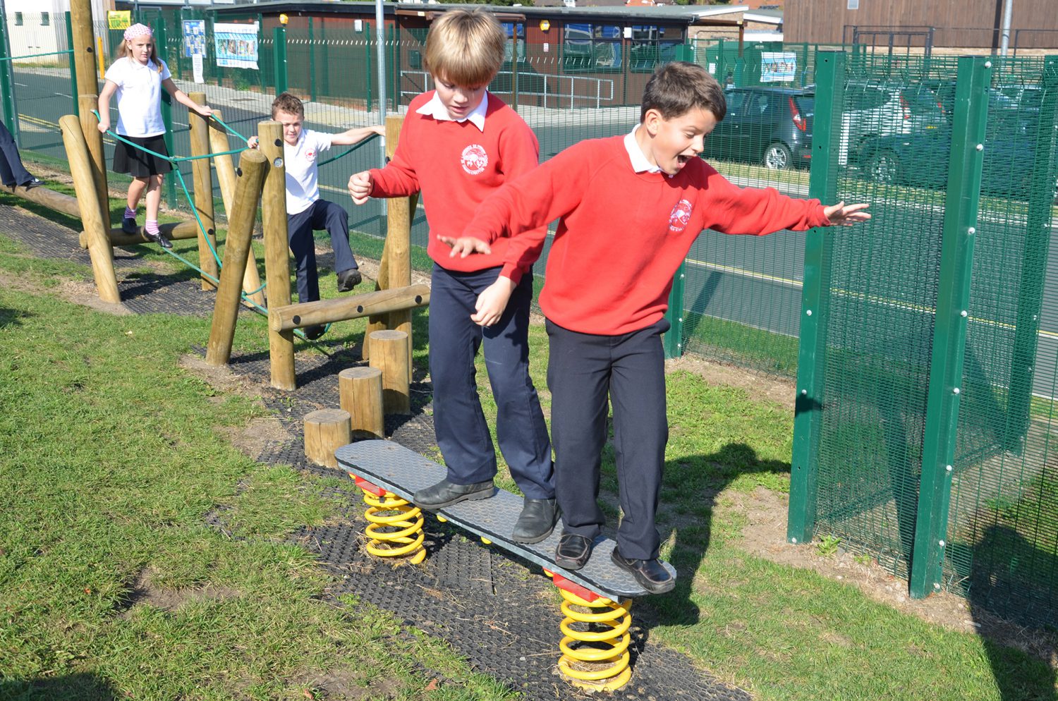 Spring Wobble Plank | Adventure Trail Play Equipment