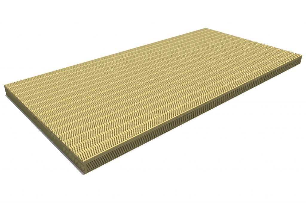 Rectangular Tiber Stage - Ray Parry Playgrounds