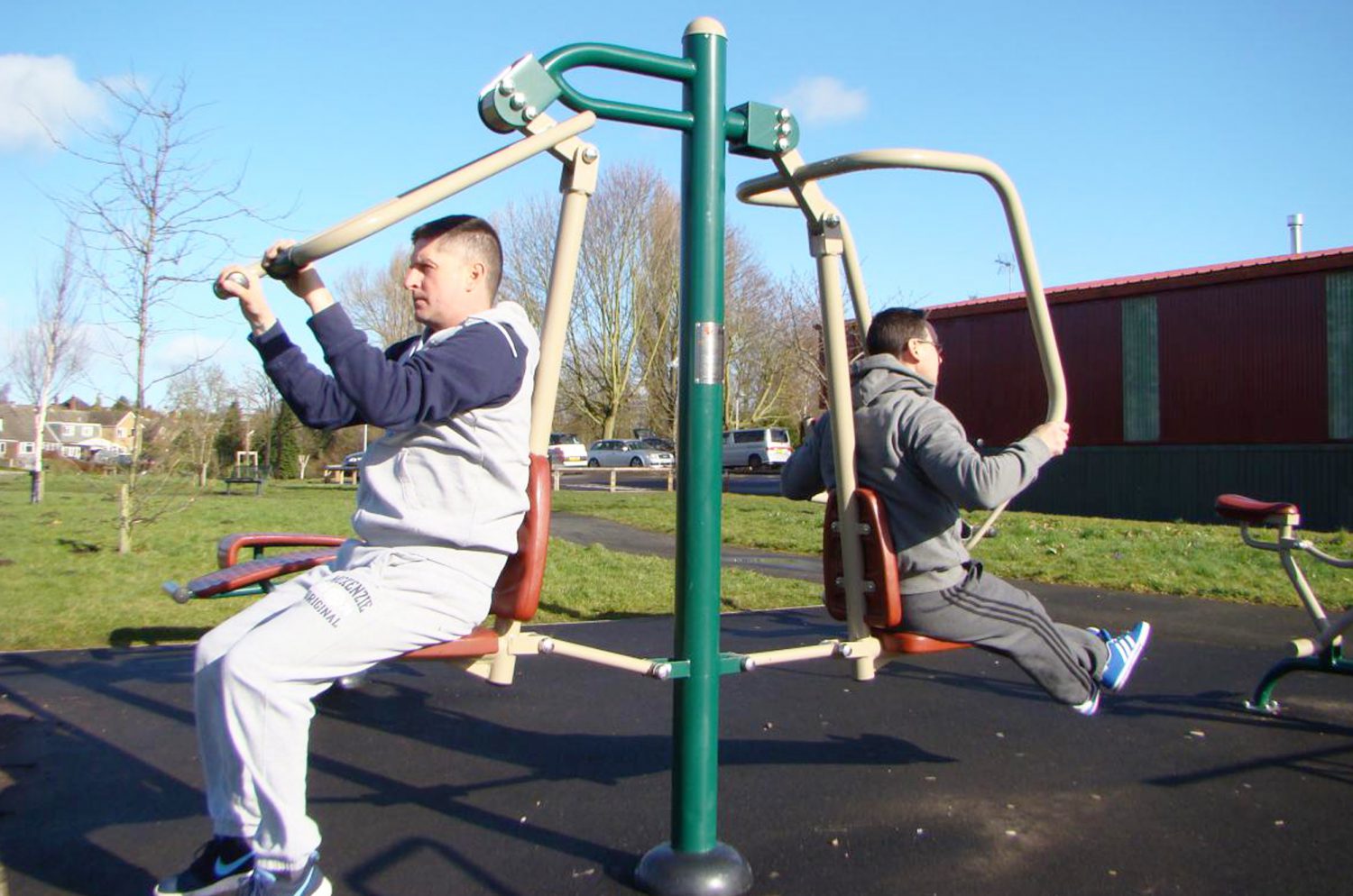 Combi Pull Down Challenger & Power Push | Playground Design