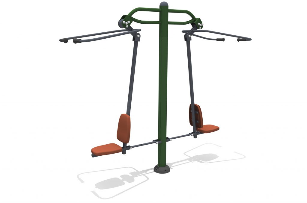 Double Pull Down Challenger | School Fitness Equipment