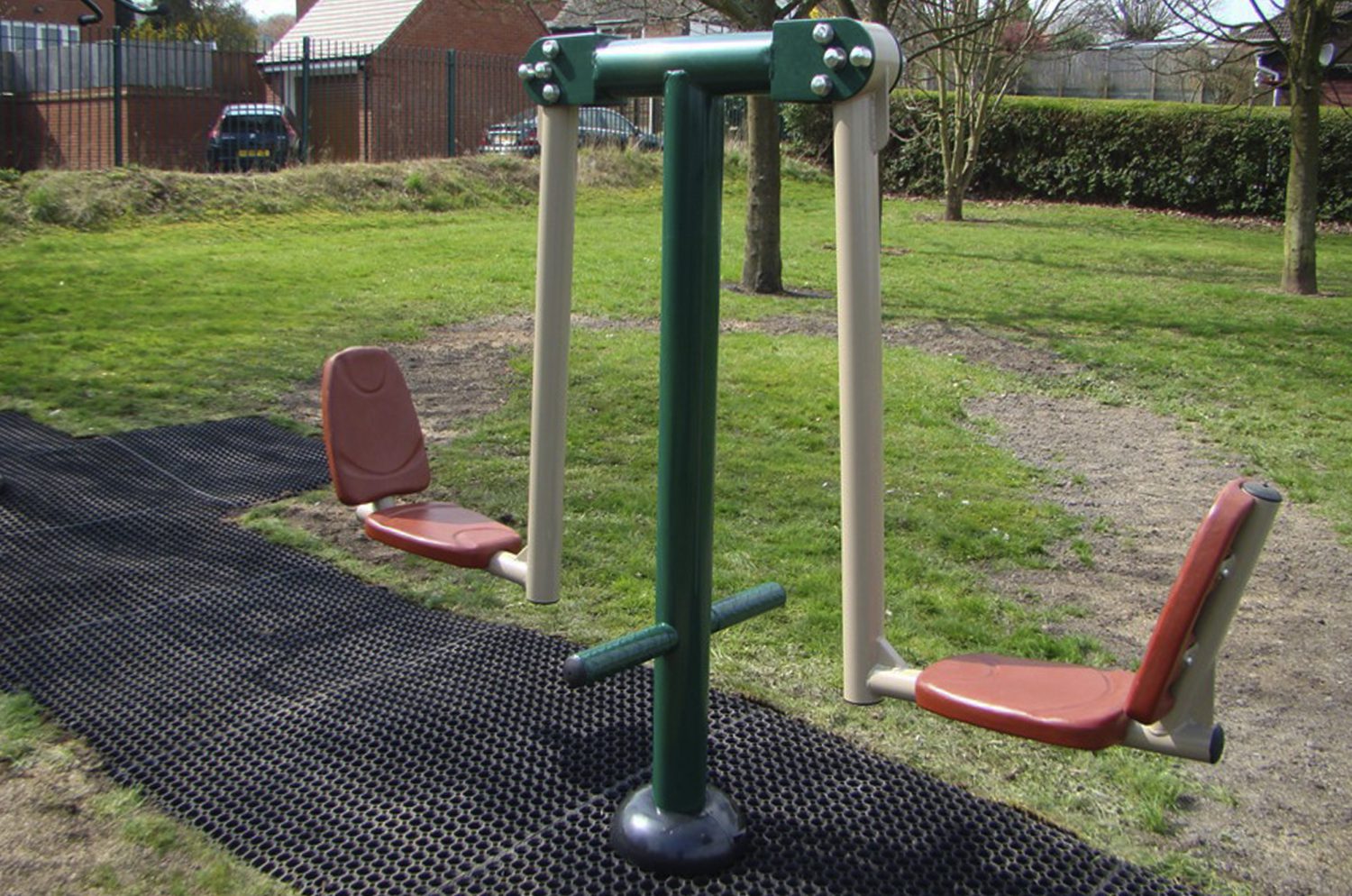 Double Squat Push - Ray Parry Playgrounds