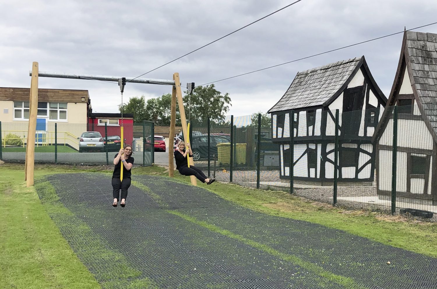 Double the fun for Sandon Primary Academy - Ray Parry Playgrounds