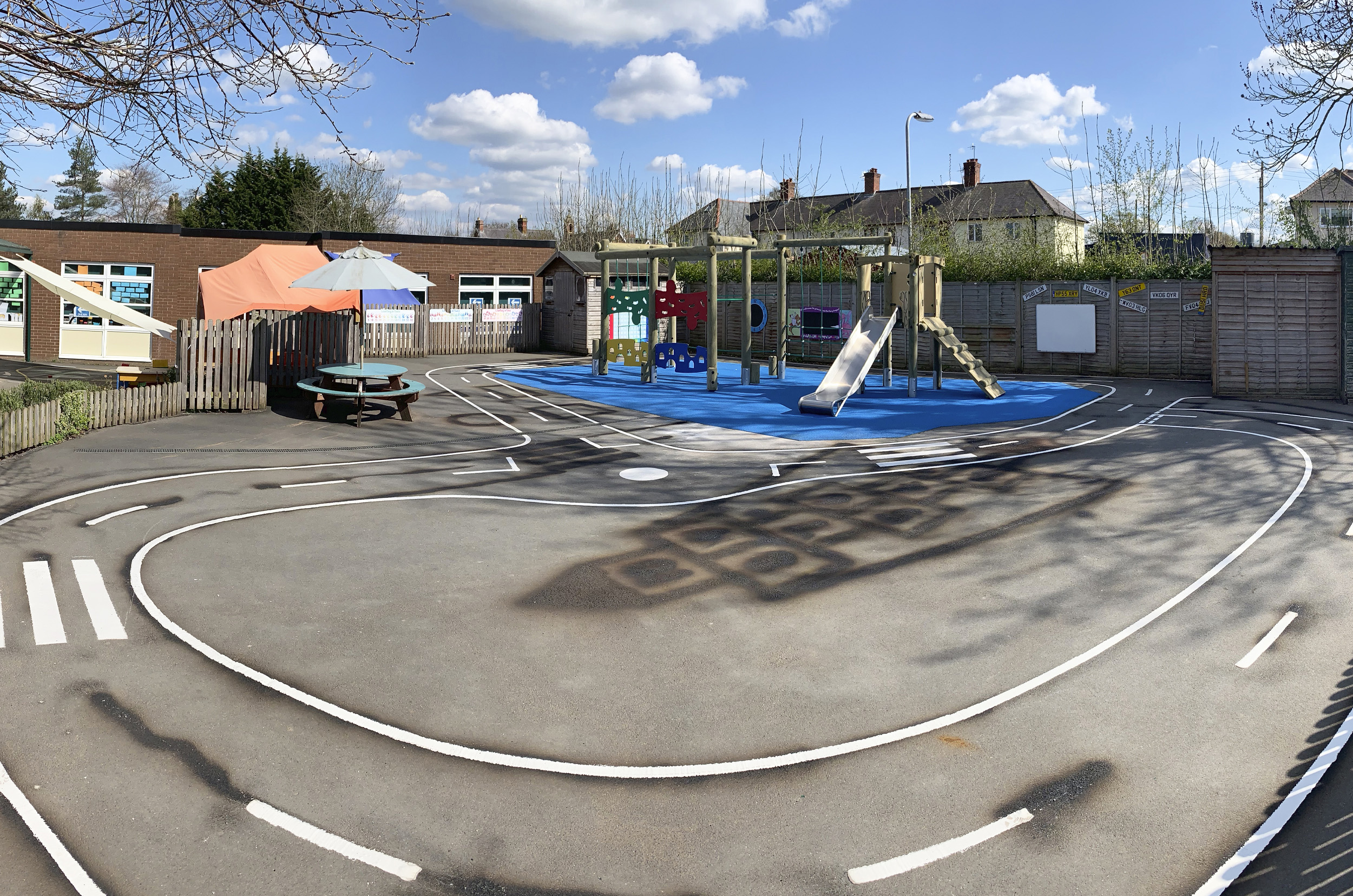 All new play for KS1 at Trinity CE Primary School -Ray Parry Playgrounds