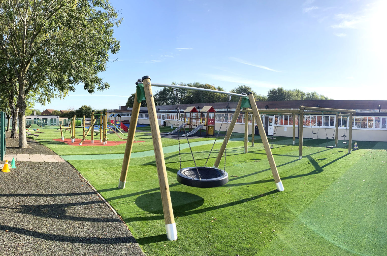 Sandon Primary Academy knows how to play - Ray Parry Playgrounds