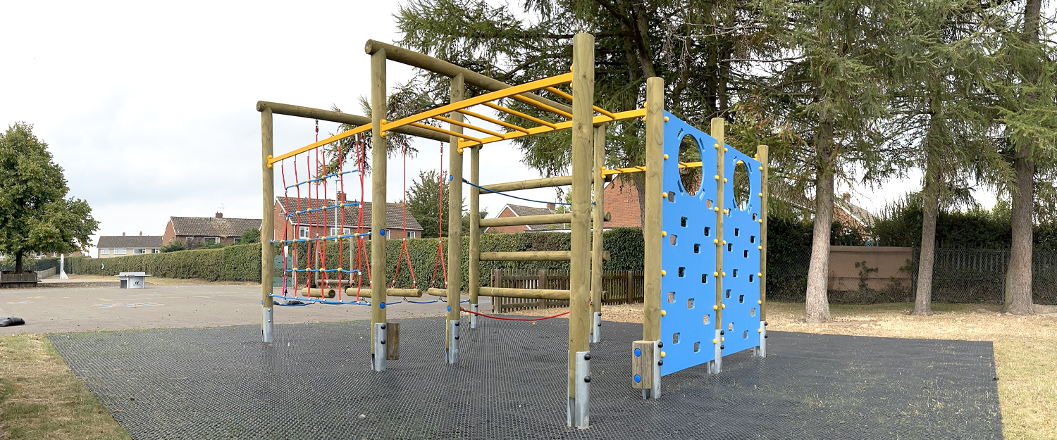 Twice the Fun for Grange Primary School - Ray Parry Playgrounds