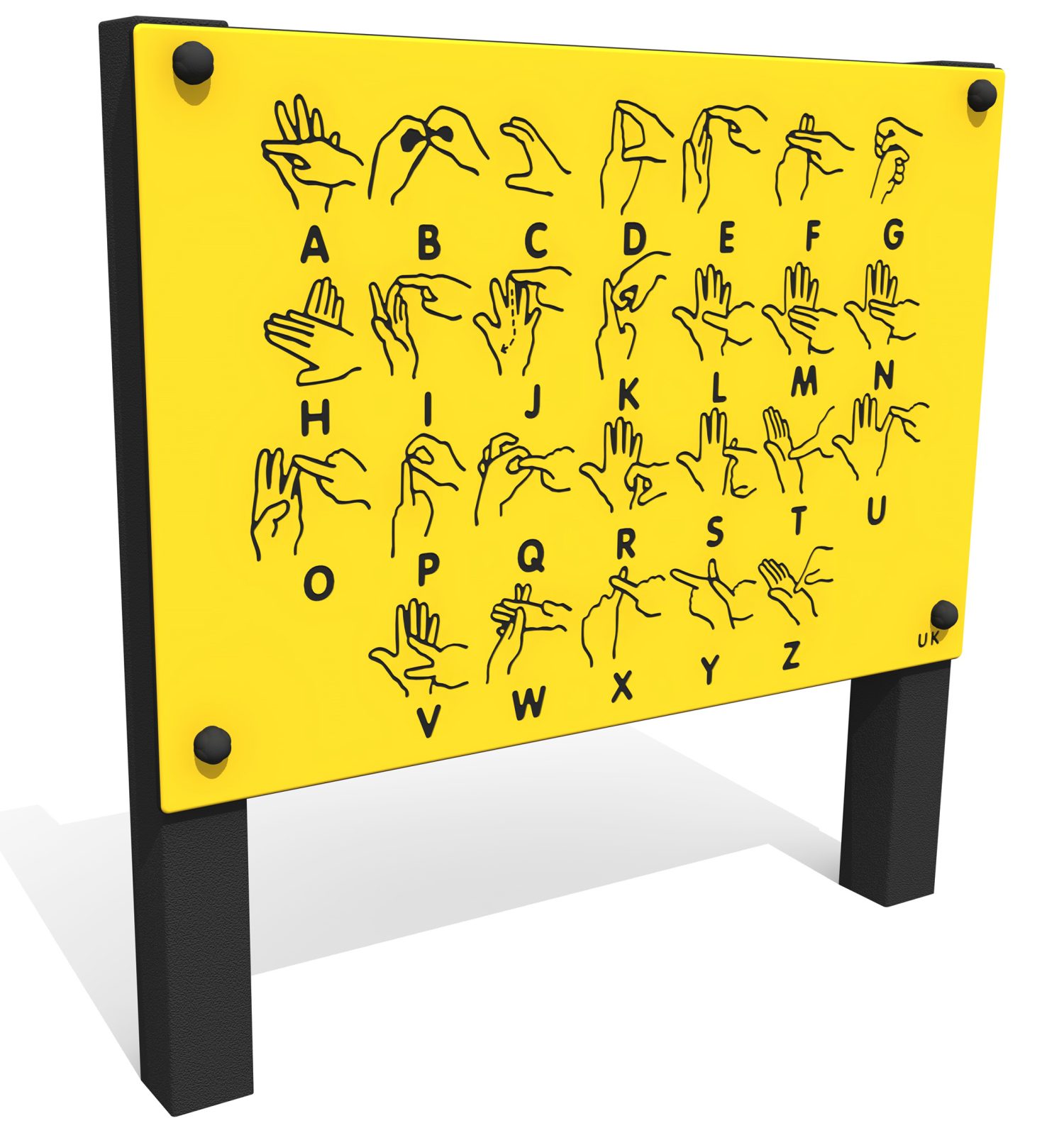 Sign Language Play Panel - Ray Parry Playgrounds